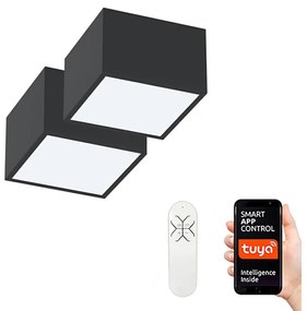 Immax Neo 07074L-15BD-Sada 2x LED Stmívatelné svítidlo CANTO 2xLED/12W/230V + DO