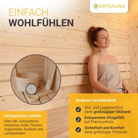 Artsauna Venkovní sauna Cube Fjora L
