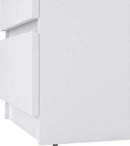 FALCO Noční stolek Simplicity 230 bílý lesk