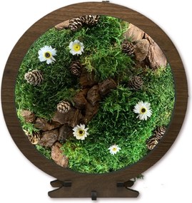 Li-Go "Slaměnky v mechu" lampa 30x31 cm