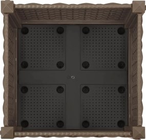 Vyvýšený záhon 40 x 40 x 23 cm polypropylen 316511