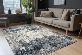 Obsession, Kusový koberec Posh 303 Blue, 230x330, modrá, chodba / předsíň