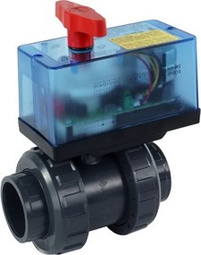 Poolservis Bazénový elektrický dvoucestný ventil 50 mm –  S6 Praher (230V)