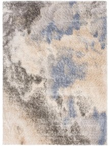 Kusový koberec shaggy Zeheb krémově šedý 160x229cm