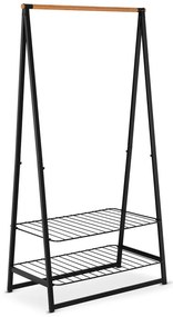 Černý ocelový stojan na oblečení Linn – Brabantia