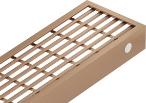 Mexen Flat, lineární podlahový žlab 100 cm, měděná matná, 1C33100