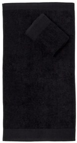 Bavlněný ručník Aqua 50x100 cm černý