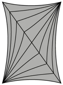Maanta Sluneční obdélník solaria plus 80km/h Barva látky: Sage, Rozměr: 4x6 m