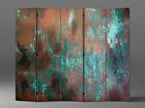 Liox PARAVÁN MODROHNĚDÁ OMÍTKA Rozměr: 225 x 180 cm