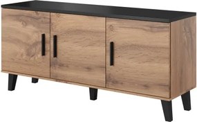 TV stolek Lotta I 150 cm dub wotan/černý