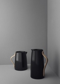Stelton Termokonvice na čaj Emma Black 1 l, černá barva, kov