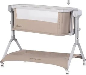 CHIPOLINO Postýlka elektrická Electra Cashmere / 3v1 postýlka a ohrádk