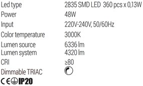 Světla a lustry REDO GROUP Redo Orbit 01-3839 světlo LED kruh 48W 3000K 80 cm bílé