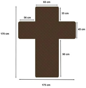 Verk Group Potah na křeslo přehoz na postel oboustranný chránič