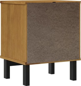 vidaXL Noční stolek FLAM 40 x 35 x 50 cm masivní borové dřevo [357812]