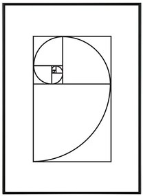 Golden ratio I. - 50x70 cm Obraz