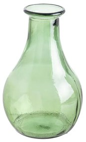 Váza juliana skleněná zelená MUZZA