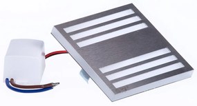 Schodišťové LED svítidlo Pepers, 1x LED 0,6w, 6500k, s