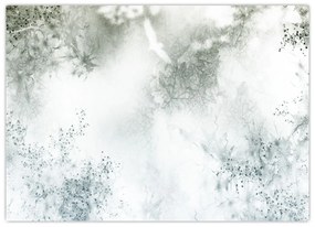 Obraz abstrakce listů (70x50 cm)