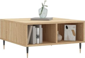 vidaXL Konferenční stolek 60 x 60 x 30 cm kompozitní dřevo [827031] Barva: šedá sonoma