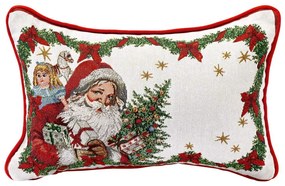 Villeroy & Boch Gobelínový polštář Toy‘s Fantasy 2024, Santa, 32 x 48 cm 14-8332-6190