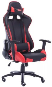 Kanclářská židle - křeslo KANSAS - červená
