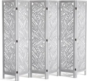 Dřevěný dělič pokojů Dřevěná zástěna 6 Panel pro oddělení místností v domácí