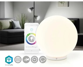 Nedis WIFILM10CWT - LED RGBW Stmívatelná stolní lampa SmartLife LED/5W/5V Wi-Fi
