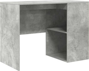 Rohový psací stůl se zásuvkou Betonově šedá 102 x 88 x 75 cm 3337276