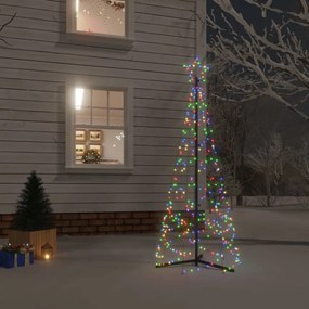 Vánoční stromek kužel 200 vícebarevných LED diod 70 x 180 cm
