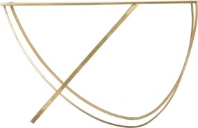 Designová konzole Rajsaun 120 cm zlatá