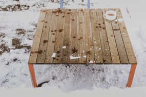 Zahradní nábytek Egoé Zahradní konferenční stolek Bistrot Dřevo: akát bez povrchové úpravy