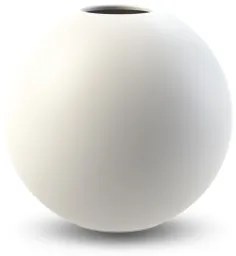 Kulatá váza Ball White 20 cm COOEE Design