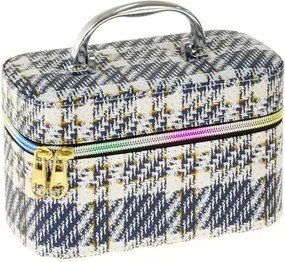 ADAR Kosmetický kufřík S se zrcátkem / 19 x 11 x 10 cm / Textil / od 3