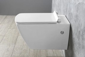 Isvea, PURITY WC sedátko, SLIM, Soft Close, bílá, 40S80200I