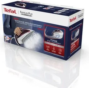 Tefal Easygliss Plus FV 5714 bílo-bordeaux / Napařovací žehlička / 240