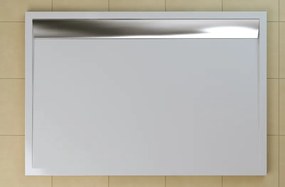 SanSwiss Ila Sprchová vanička obdélníková 90×140 cm bílá Barva krytu  sifonu: Bílá WIA 90 140 04 04