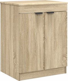 Sada koupelnového nábytku Dub sonoma Kompozitní dřevo 3404224