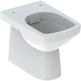 Geberit Selnova Square - Stojící WC, zadní/spodní odpad, Rimfree, bílá 501.564.01.7