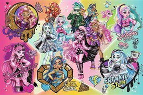 Trefl puzzle monster high: zombie na vrcholu 300 dílků