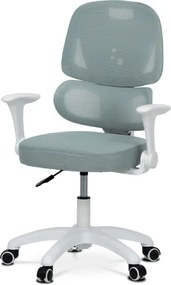 Dětská otočná židle zelená KA-K1063 GRN