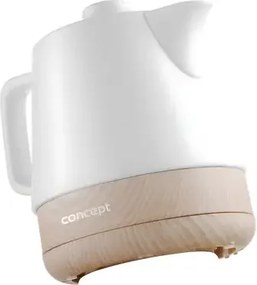 Concept RK0060 bílá / Rychlovarná konvice / 1200 W / 1 l / keramická