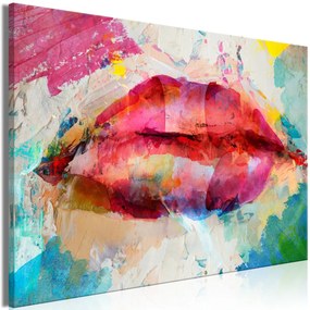 Obraz - Artistic Lips (1 Part) Wide