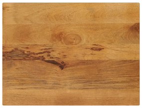 Stolní deska 140 x 20 x 2,5 cm obdélníková mangovníkové dřevo