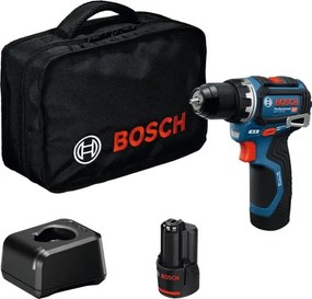 Bosch AKU vrtací šroubovák PRO GSR 12V-32, 2×12V 2.0Ah v textilní tašce 06019N7003
