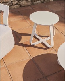 Kovový kulatý zahradní stolek ø 48 cm Tamaris – Kave Home