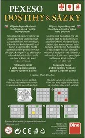 DINO Pexeso Dostihy a sázky / 48 kartiček