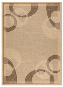 koberec SISAL FLOORLUX 20078 mais / káva velikost 240x330 cm | krásné koberce cz