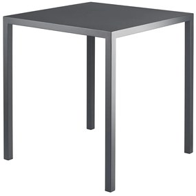 OnaDnes -20% Antracitově šedý kovový zahradní stůl MARA IVO 80x80 cm
