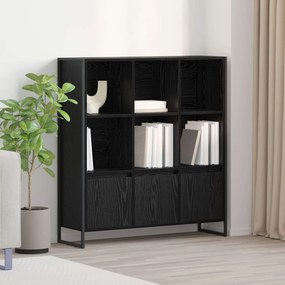 Knihovna 99,5 x 30 x 108 cm Kompozitní dřevo Černý dub 3403022